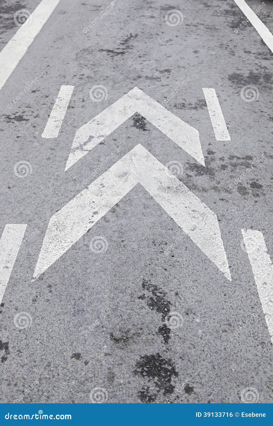 Traffic sign on asphalt stock photo. Image of pavement - 39133716
