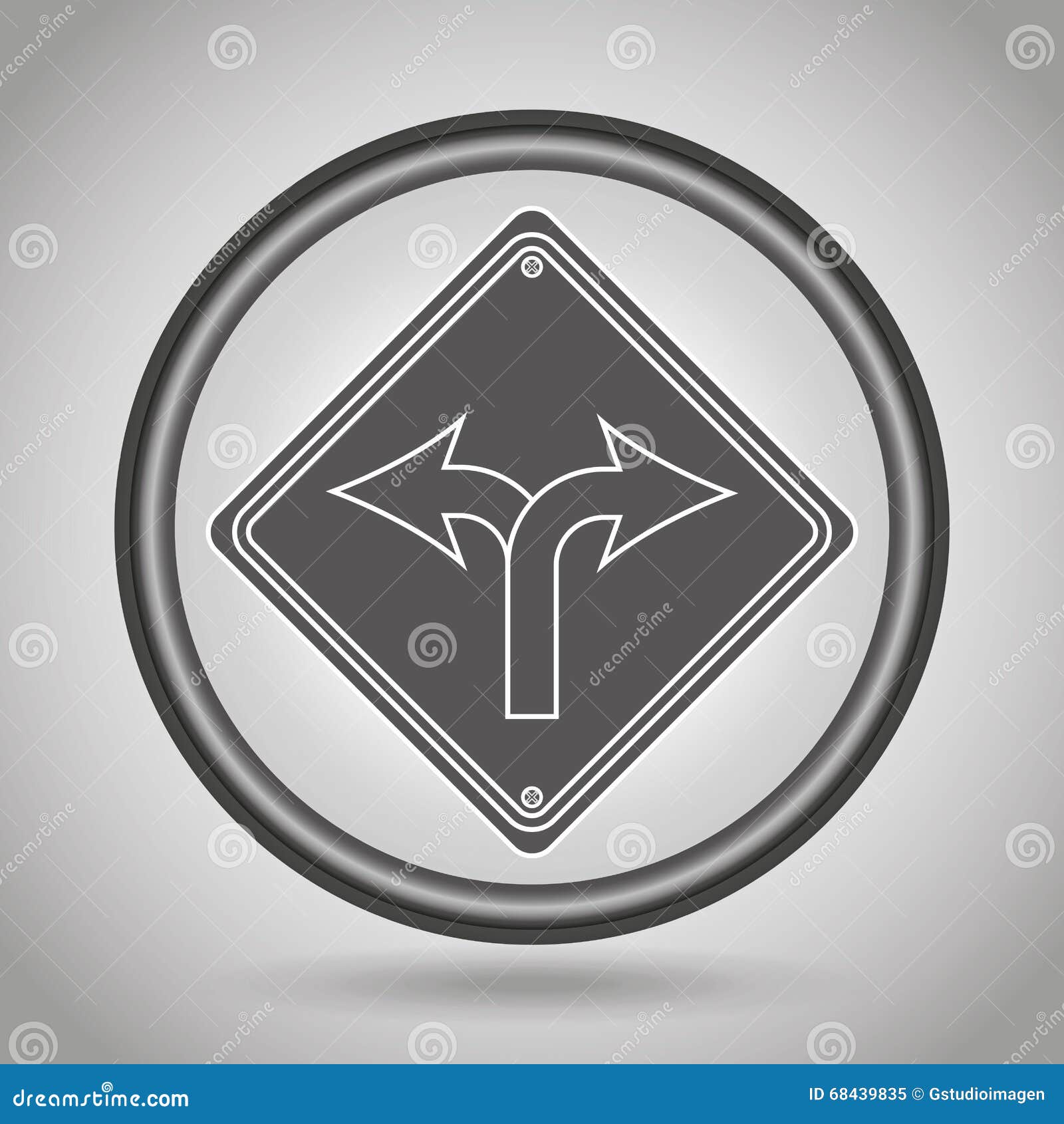 Traffic sign design stock illustration. Illustration of information ...