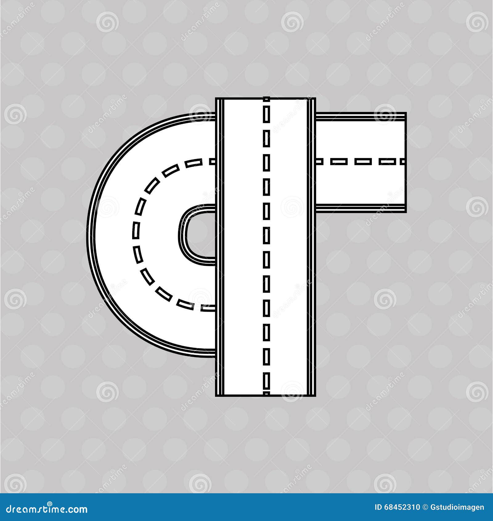 Traffic sign design stock illustration. Illustration of caution - 68452310