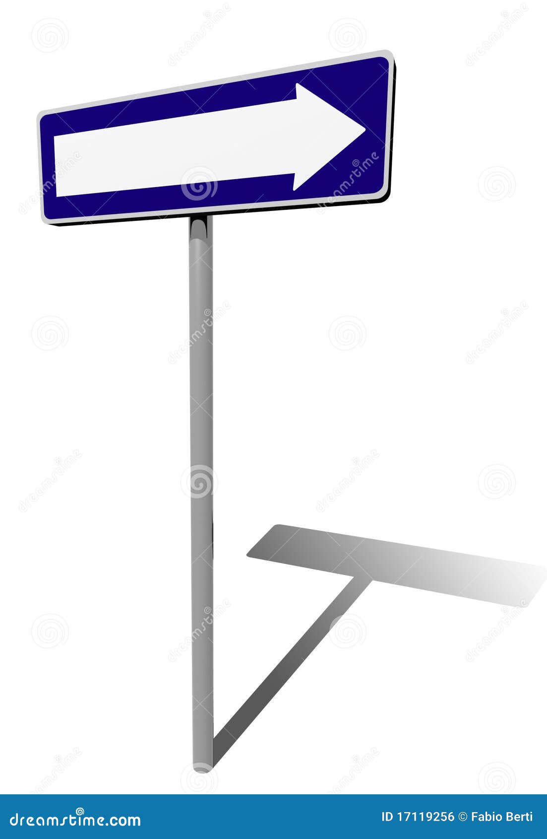 Traffic sign direction stock illustration. Illustration of signpost ...