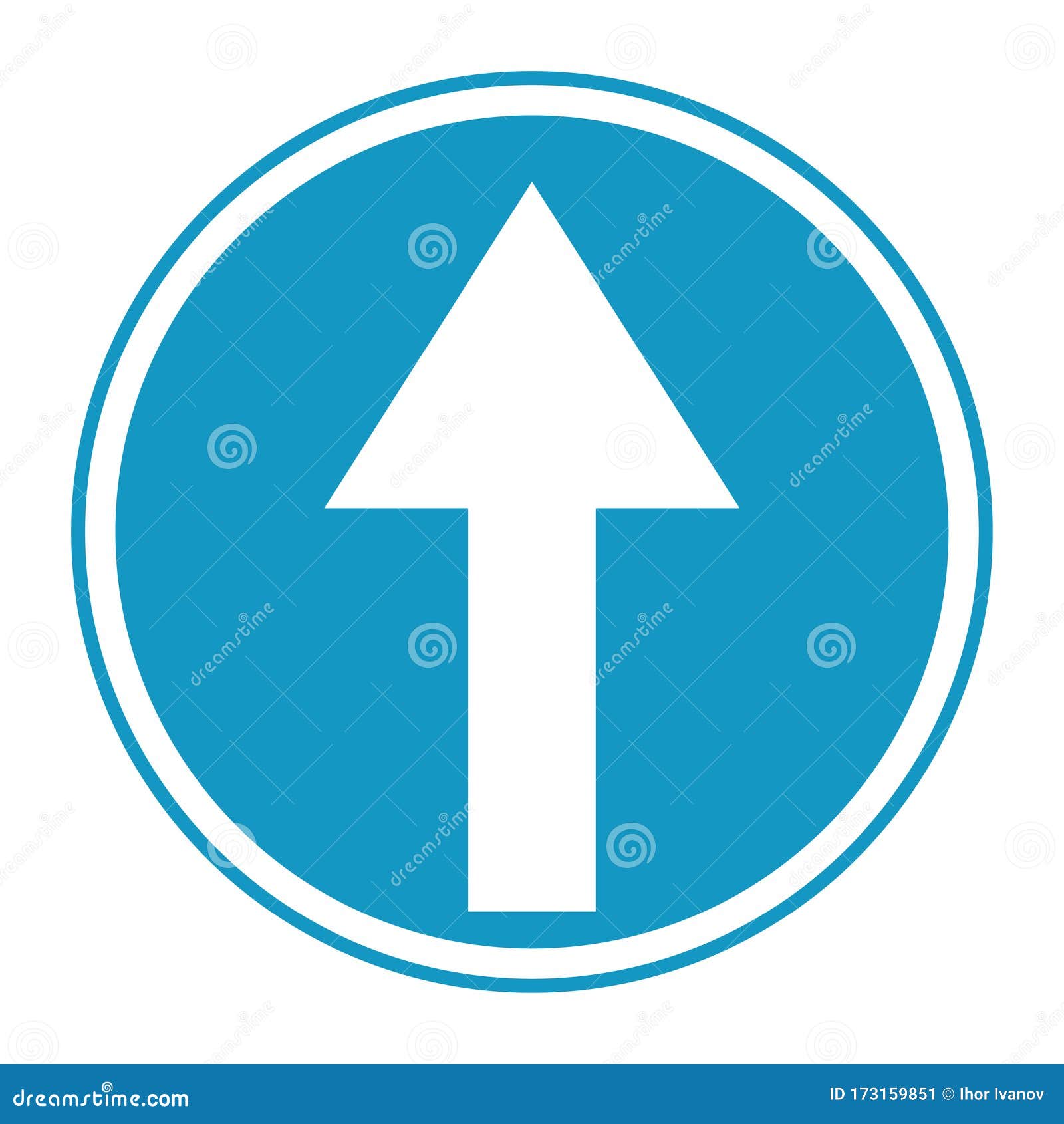 Traffic Sign Forward Movement, Attention Direction, Traffic Indicator ...