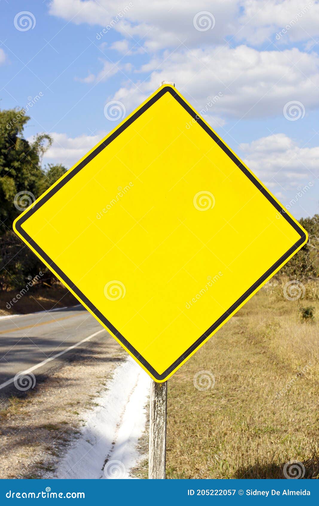 Traffic Sign Indicating a Sharp Right Turn Stock Image - Image of ...