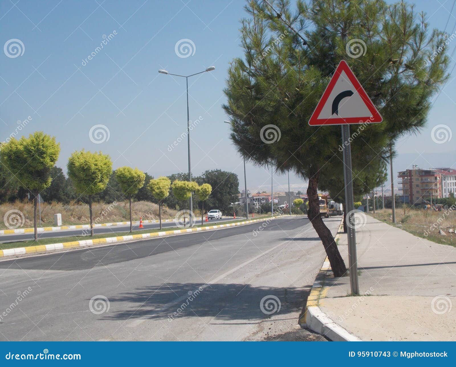 Traffic Sign Indication stock image. Image of crosswalk - 95910743