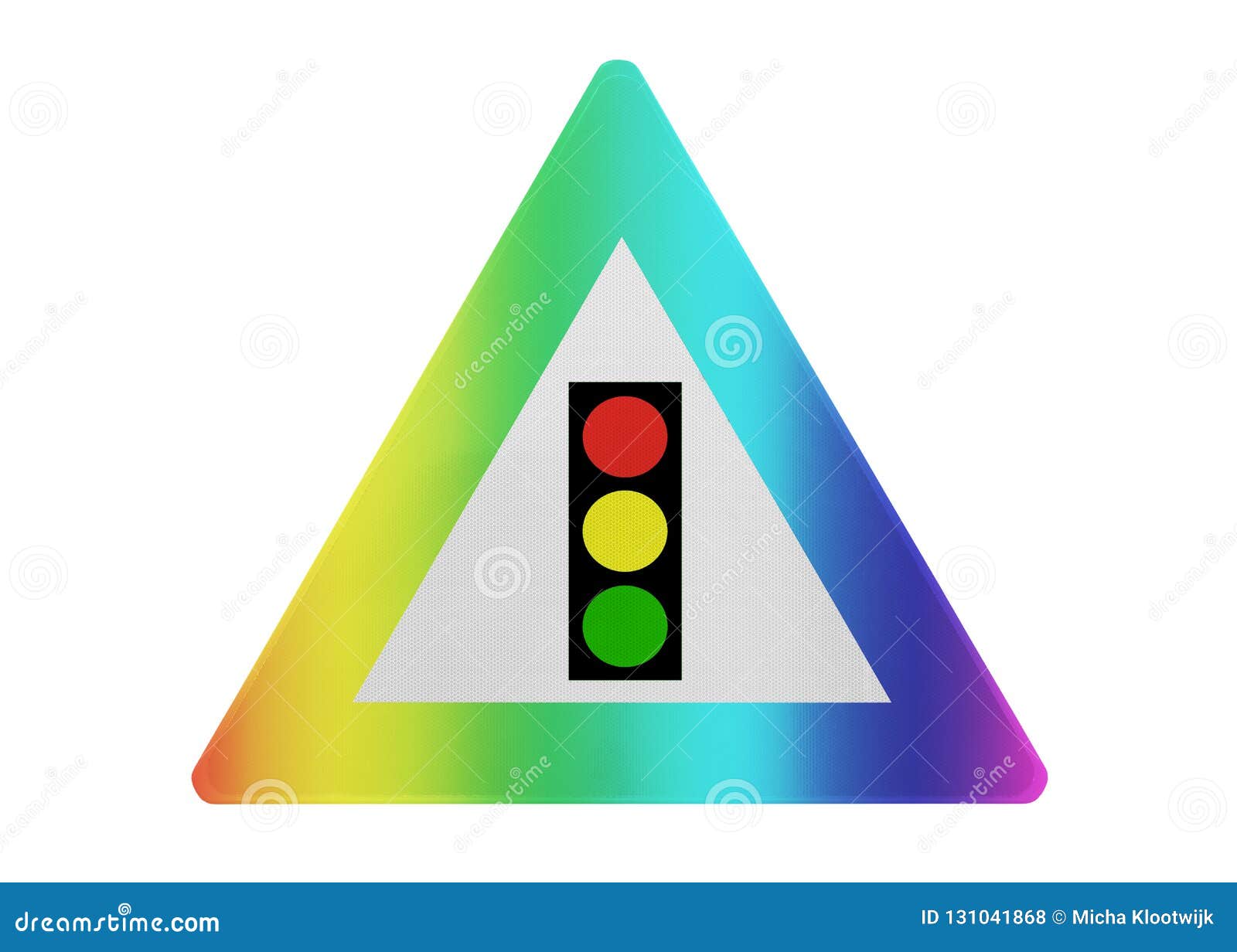 Traffic Sign Isolated - Light Traffic Regulation Stock Photo - Image of ...