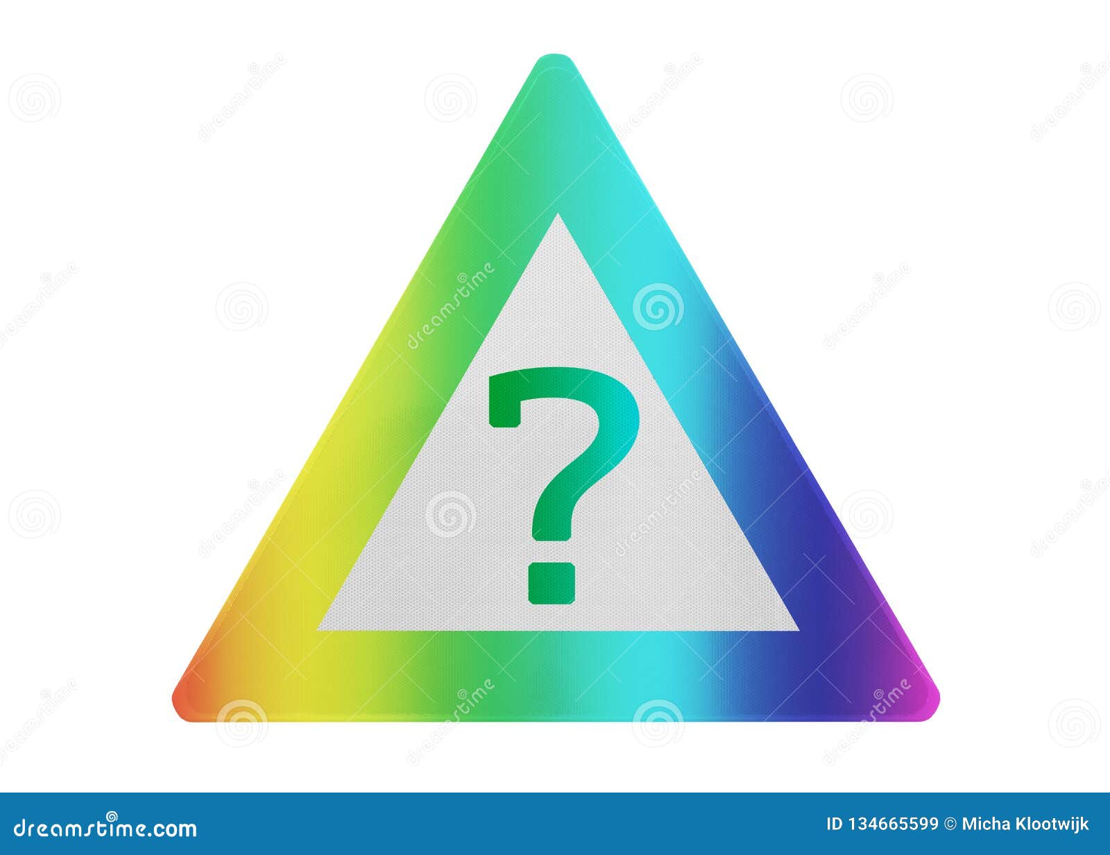 Traffic Sign Isolated - Question Mark Stock Image - Image of traffic ...
