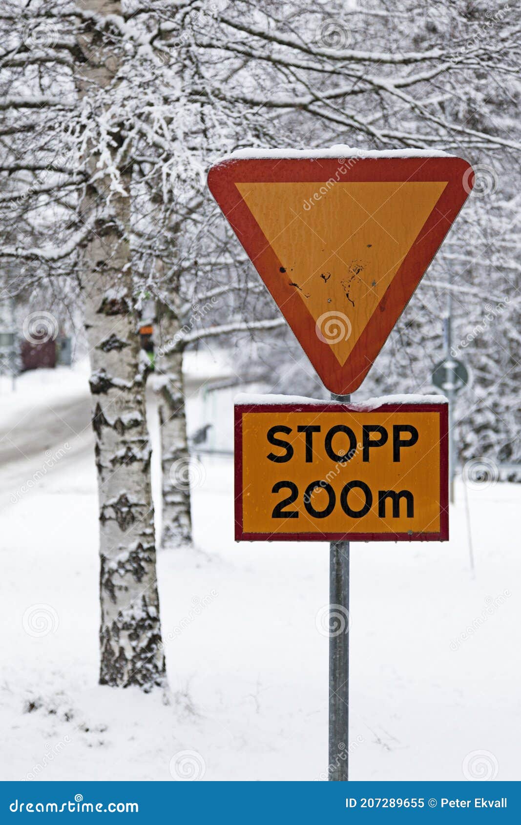 Traffic Sign Meaning Duty To Give Way Stock Image - Image of look, slow ...