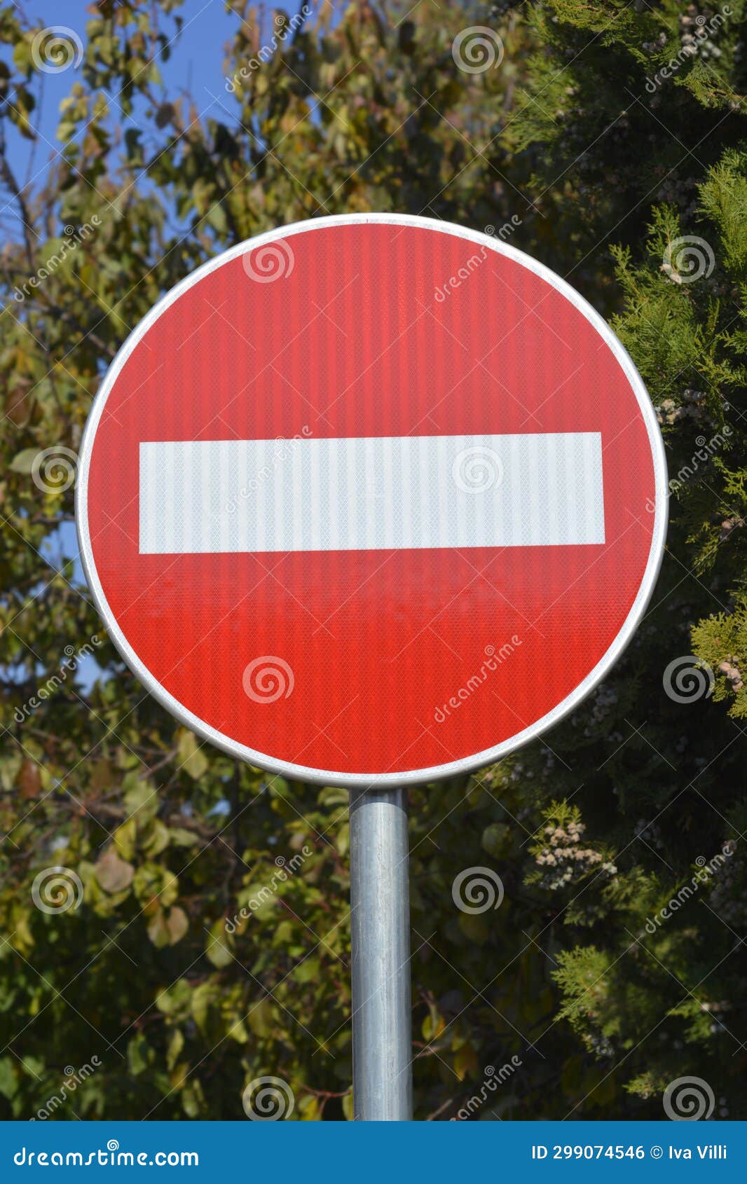 Traffic sign stock photo. Image of signage, unidirectional - 299074546