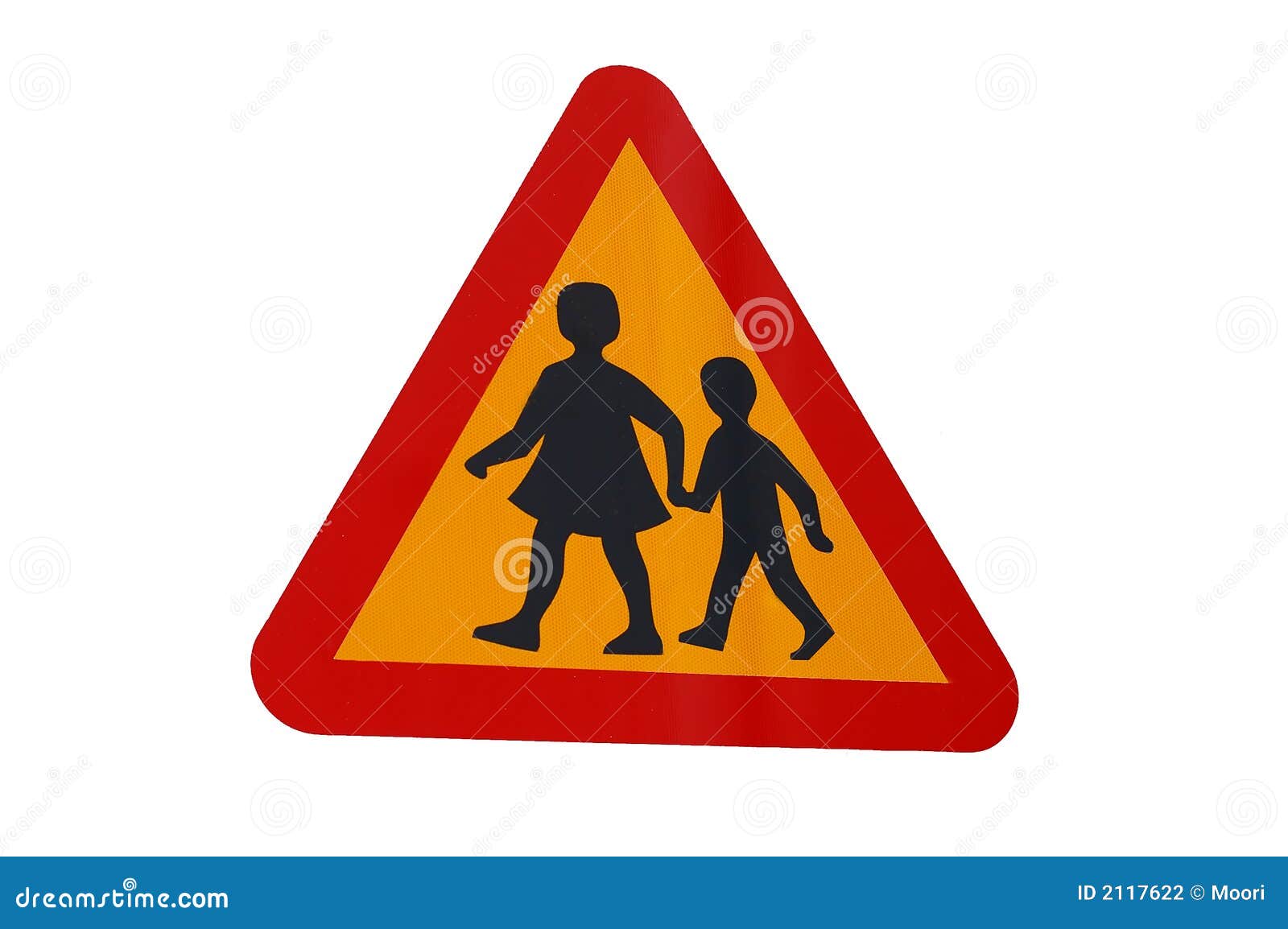 Stop Children Crossing Sign