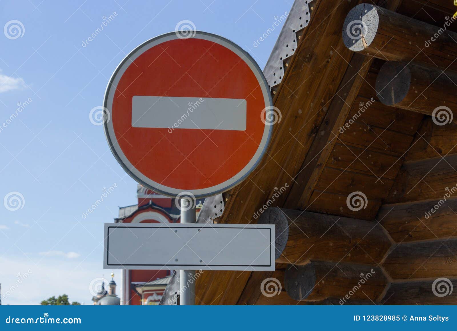 Traffic Sign Traffic is Prohibited. Stock Image - Image of environment ...