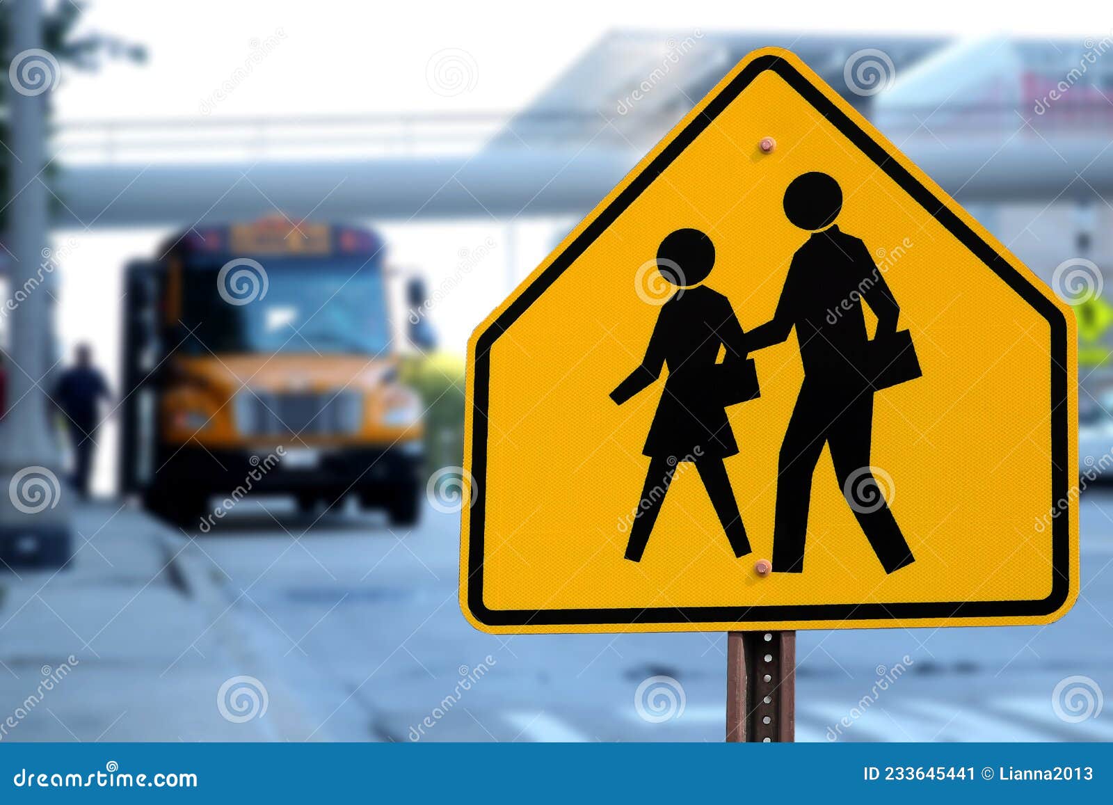 Traffic School Warning Sign) Stock Photo | CartoonDealer.com #29255256