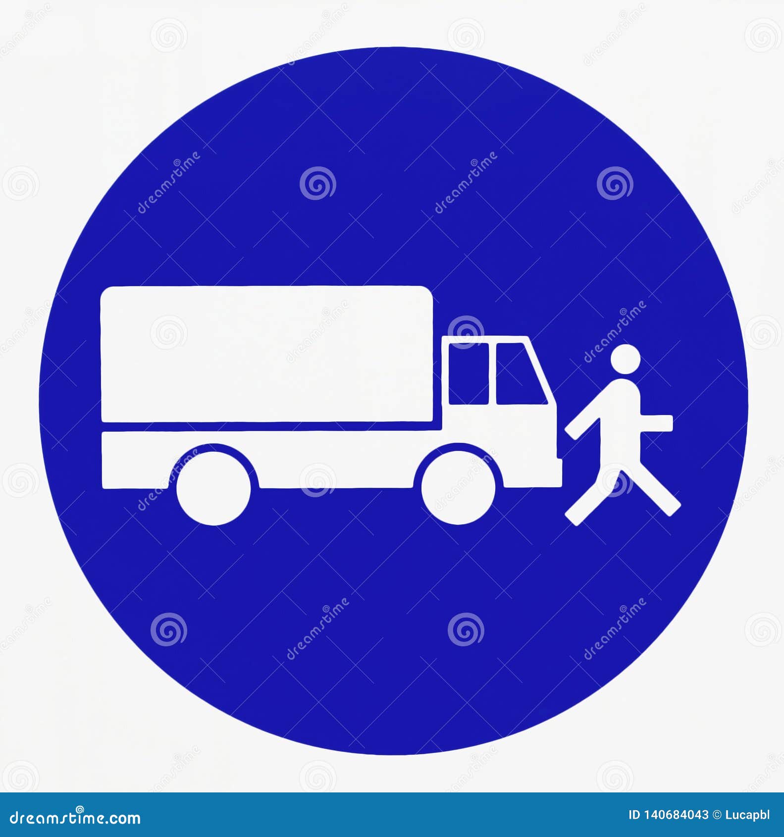 Traffic Sign. Slow Down, Vehicles Move at Walking Speed Stock ...