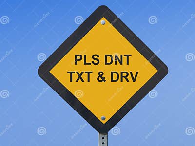 Traffic Sign Texting stock photo. Image of humorous, funny - 28356088