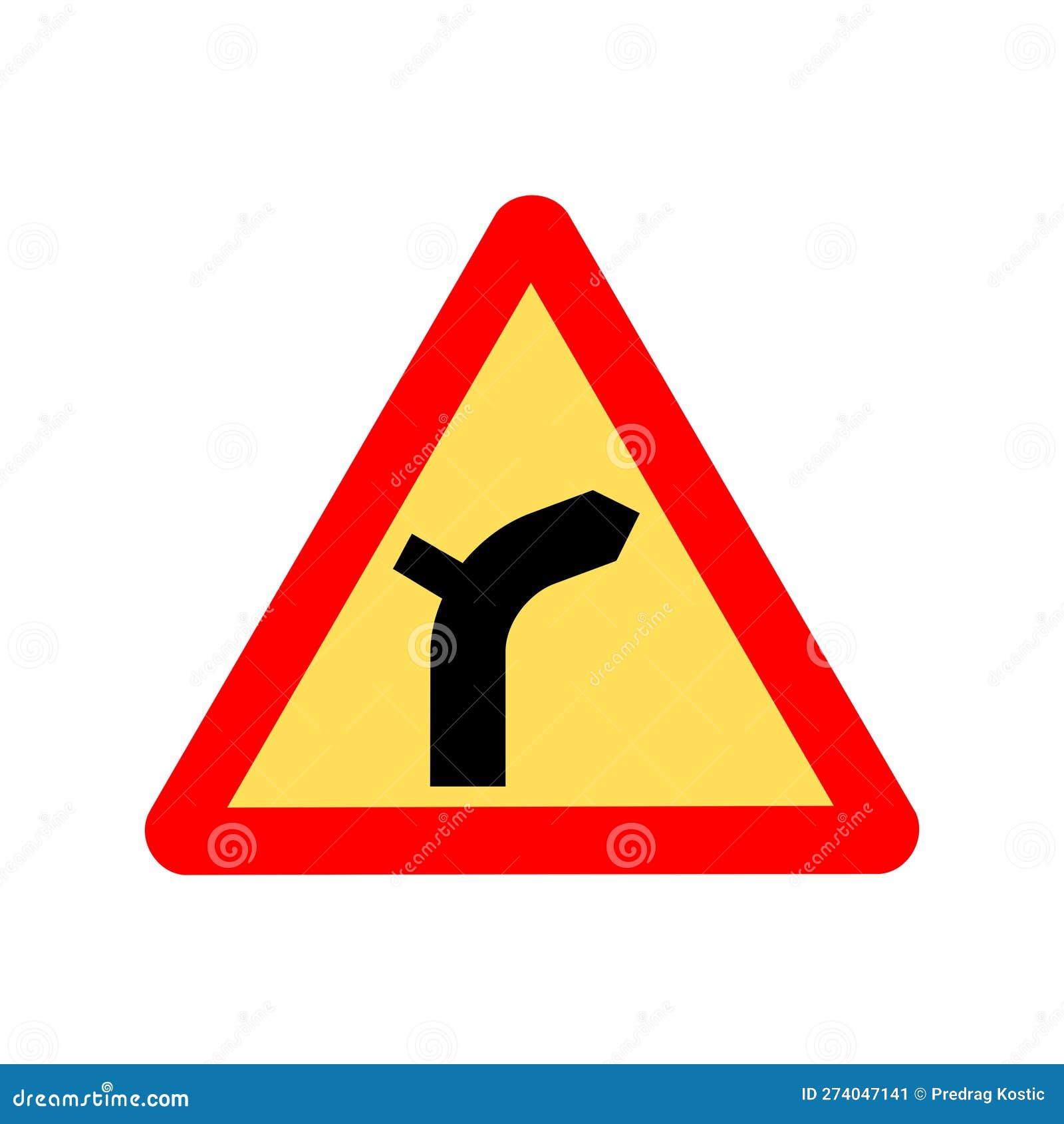 Traffic sign turning stock illustration. Illustration of logo - 274047141