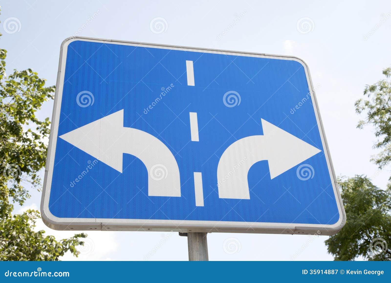 Traffic Sign in Urban Setting Stock Image - Image of decide, transport ...