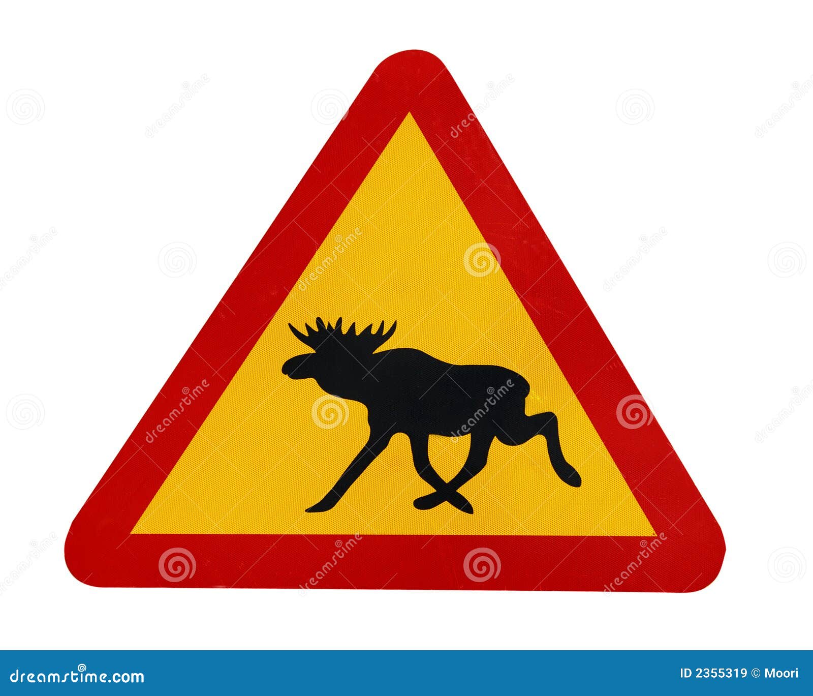 Funny Moose Sign