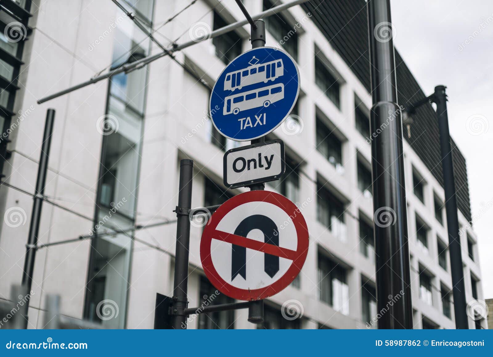 Traffic Signal in Manchester Stock Photo - Image of symbol, highway ...