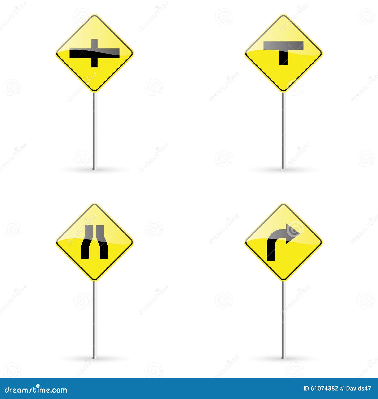 Traffic Signals stock vector. Illustration of border - 61074382