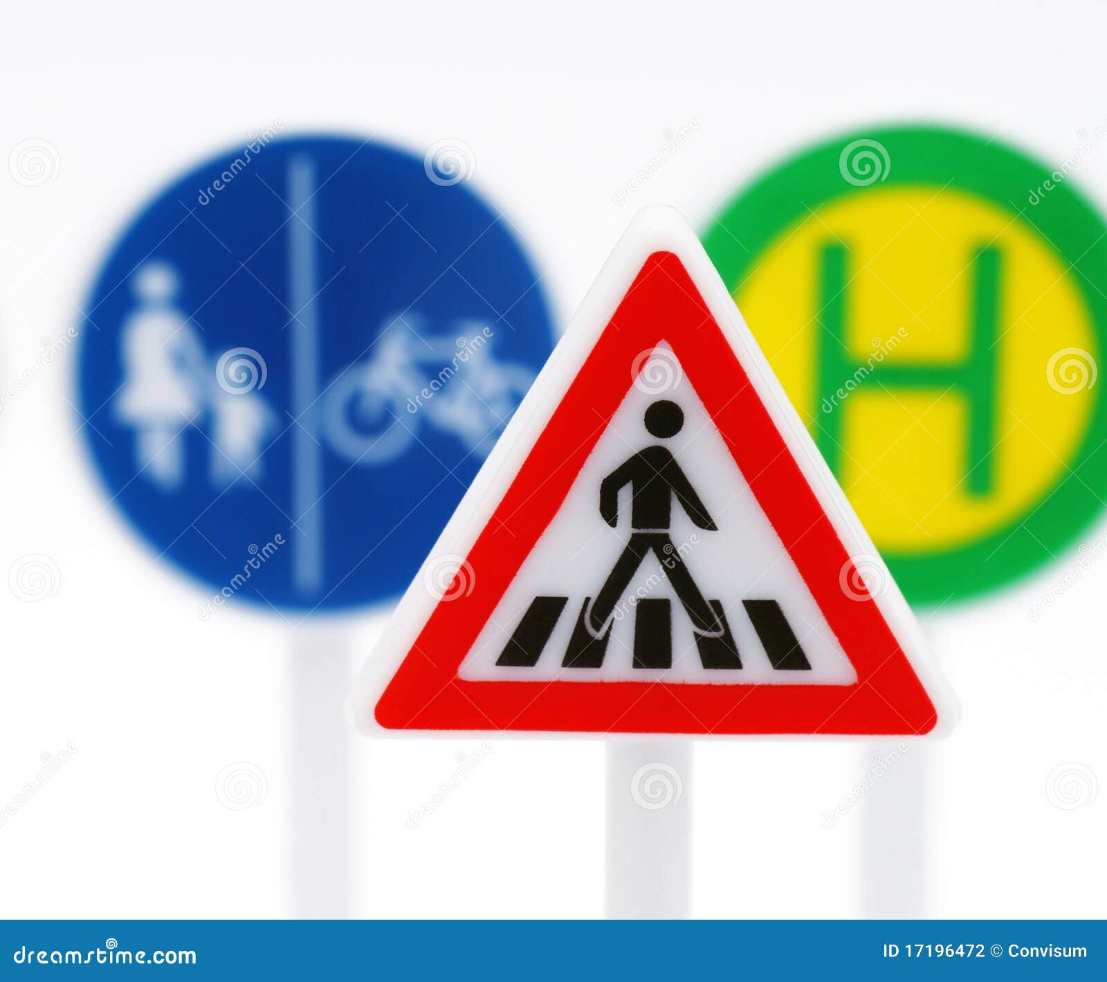 Traffic signs stock photo. Image of illustrated, traffic - 17196472