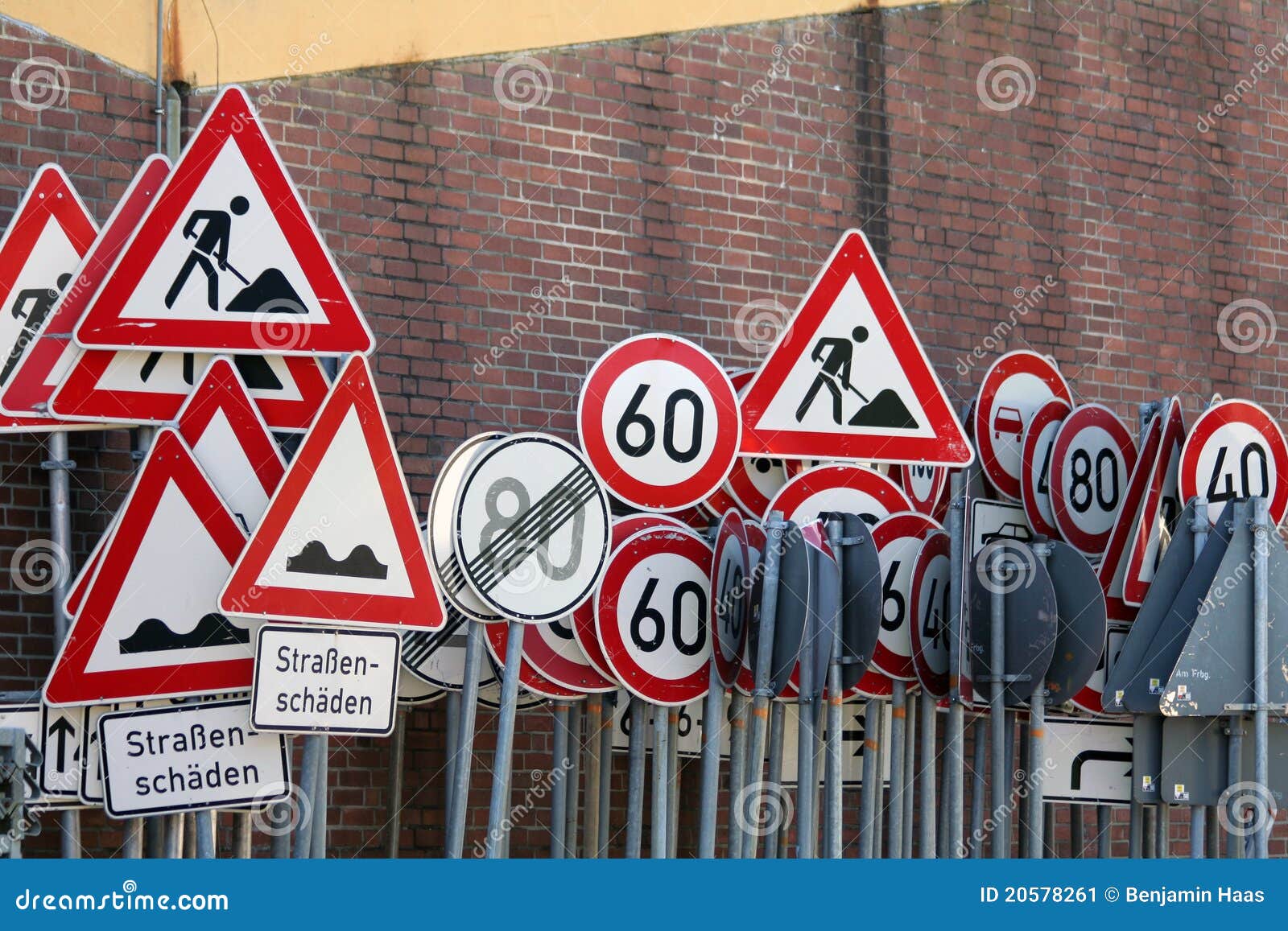 Traffic signs stock image. Image of right, direction - 20578261