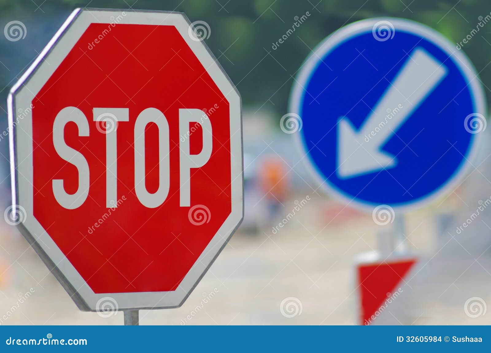 Traffic signs stock photo. Image of rule, object, plate - 32605984