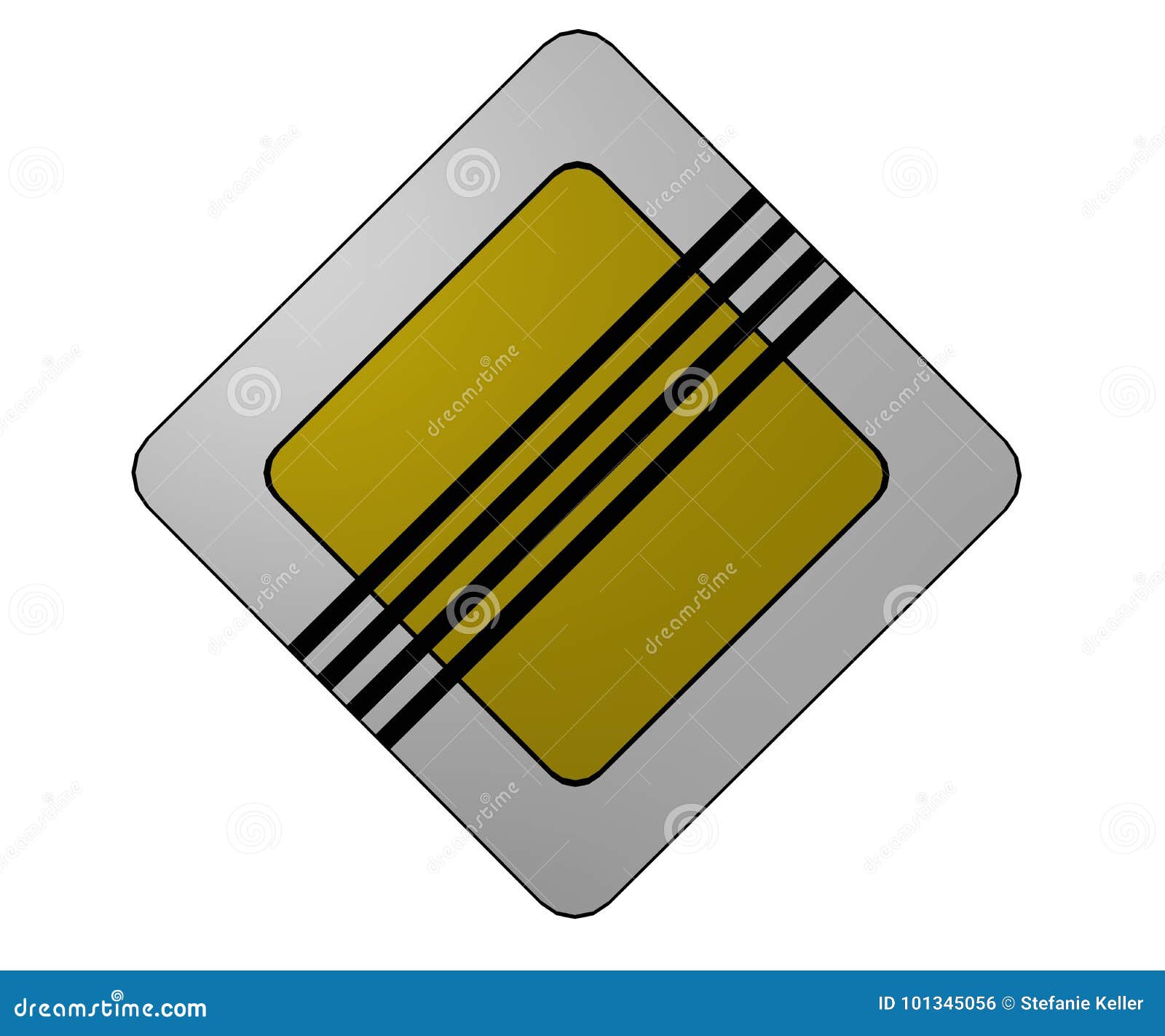 Terminated Traffic Sign On Blue Sky Stock Photo | CartoonDealer.com ...