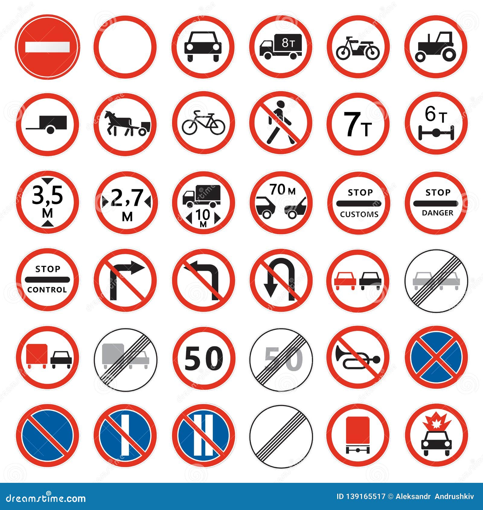 Traffic signs 2 stock illustration. Illustration of arrow - 139165517