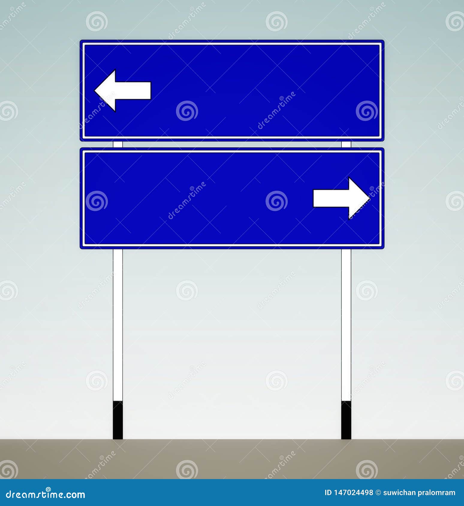 Traffic Signs in the Southeast Asian Stock Illustration - Illustration ...