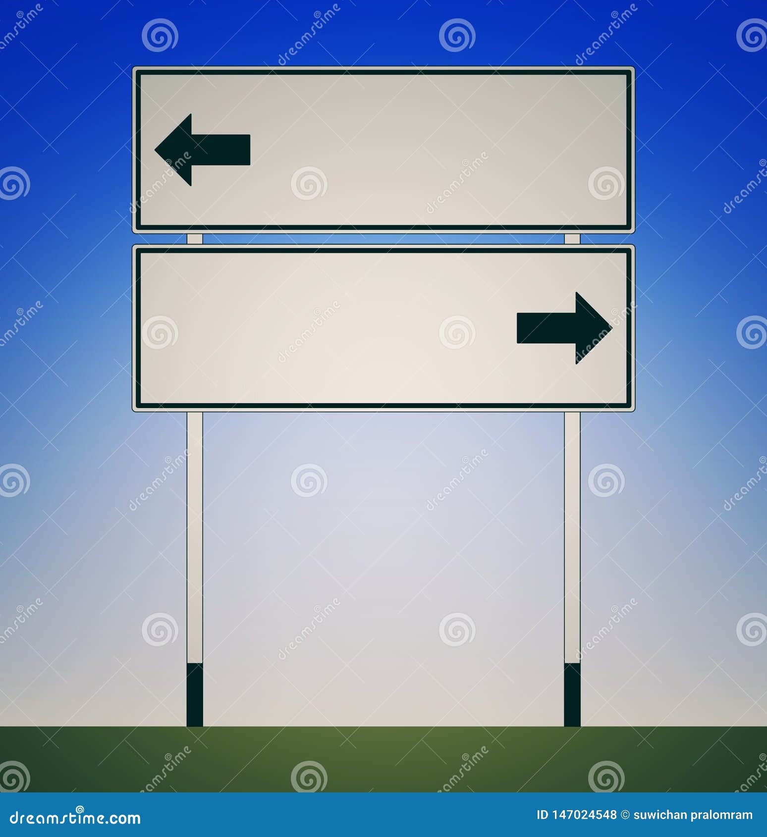 Traffic Signs in the Southeast Asian Stock Illustration - Illustration ...