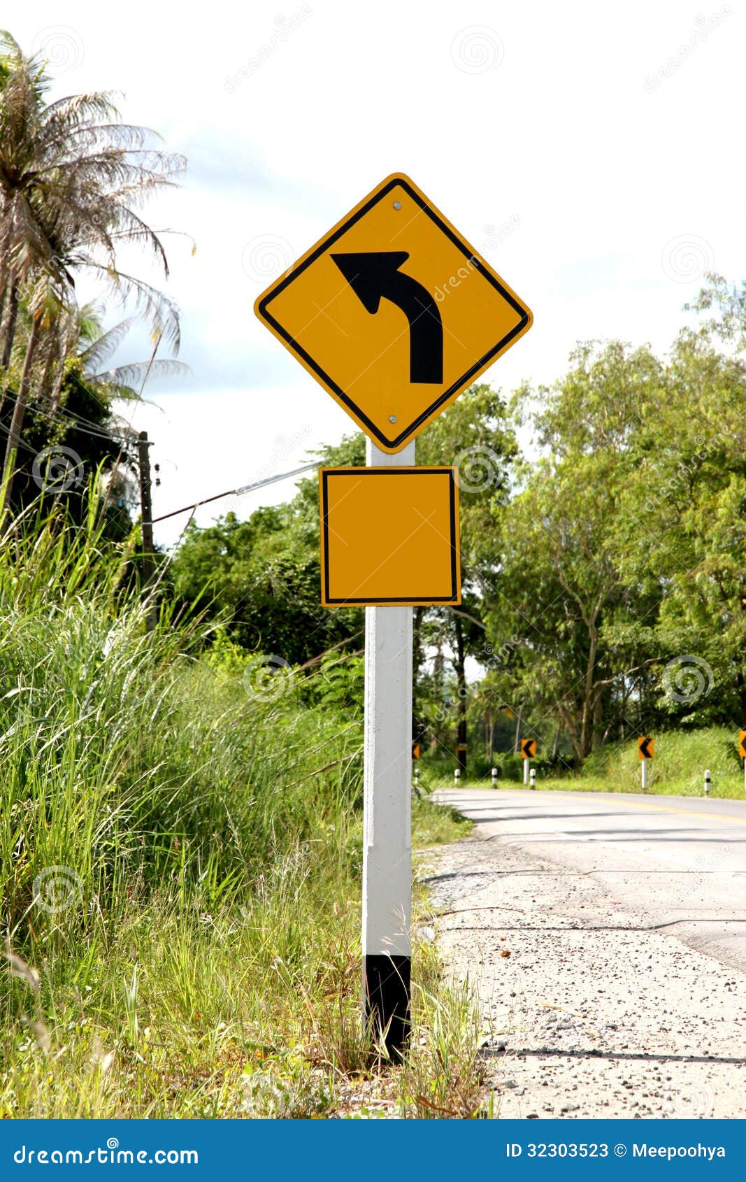 Traffic Signs Tell You To Turn Left. Stock Image - Image of tell ... Traffic Signs Tell You To Turn Left. Stock Image - Image of tell ...