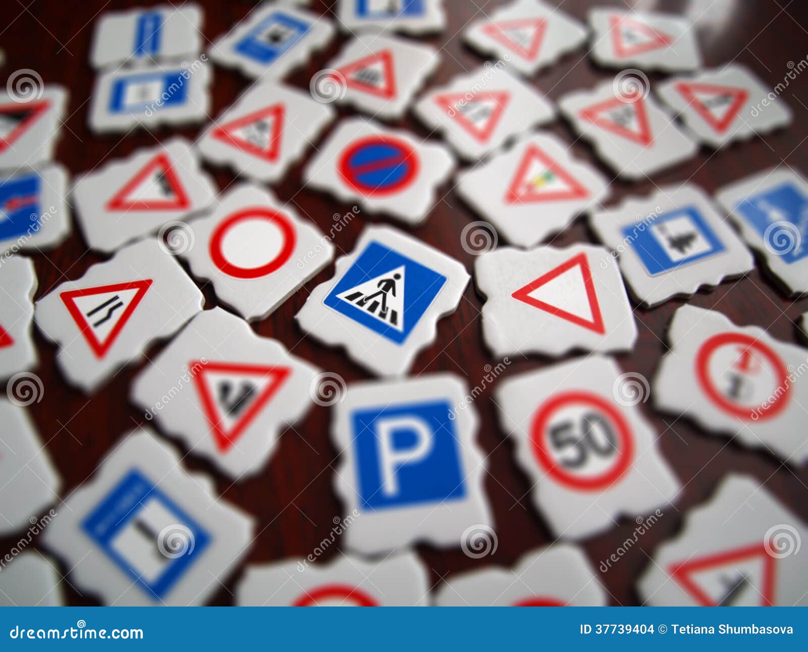 Traffic Signs. Royalty-Free Stock Image | CartoonDealer.com #37739404