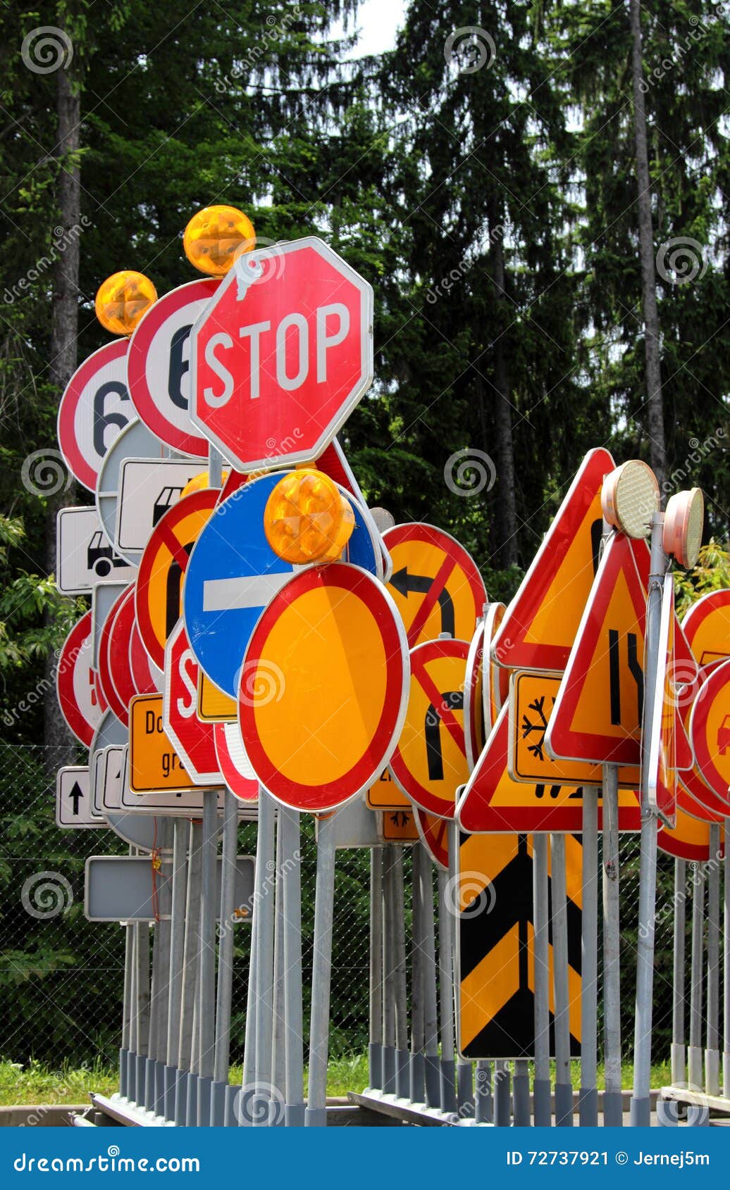 Traffic signs stock image. Image of right, road, icon - 72737921