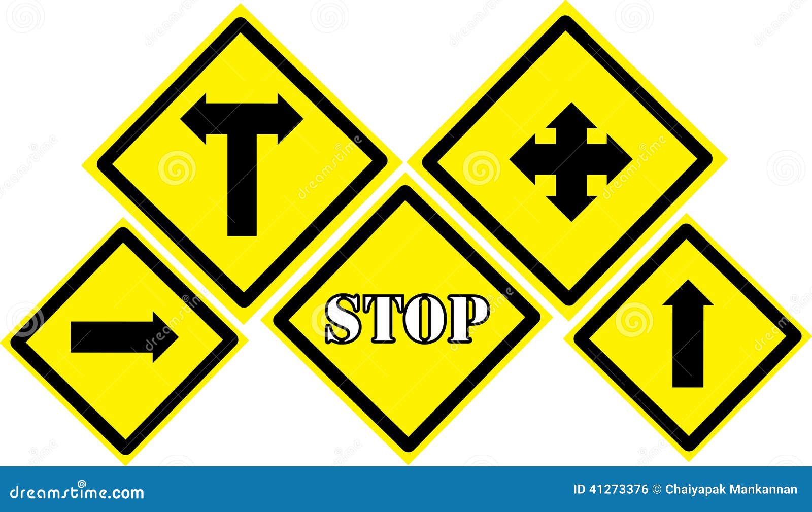 Yellow Traffic Signs
