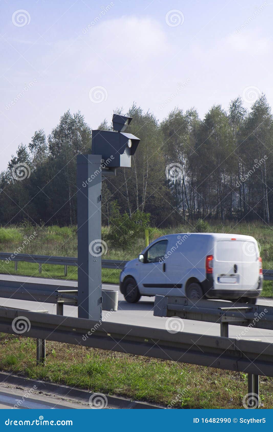 Traffic Speed Camera. Police Radar. Stock Photo - Image of camera ...