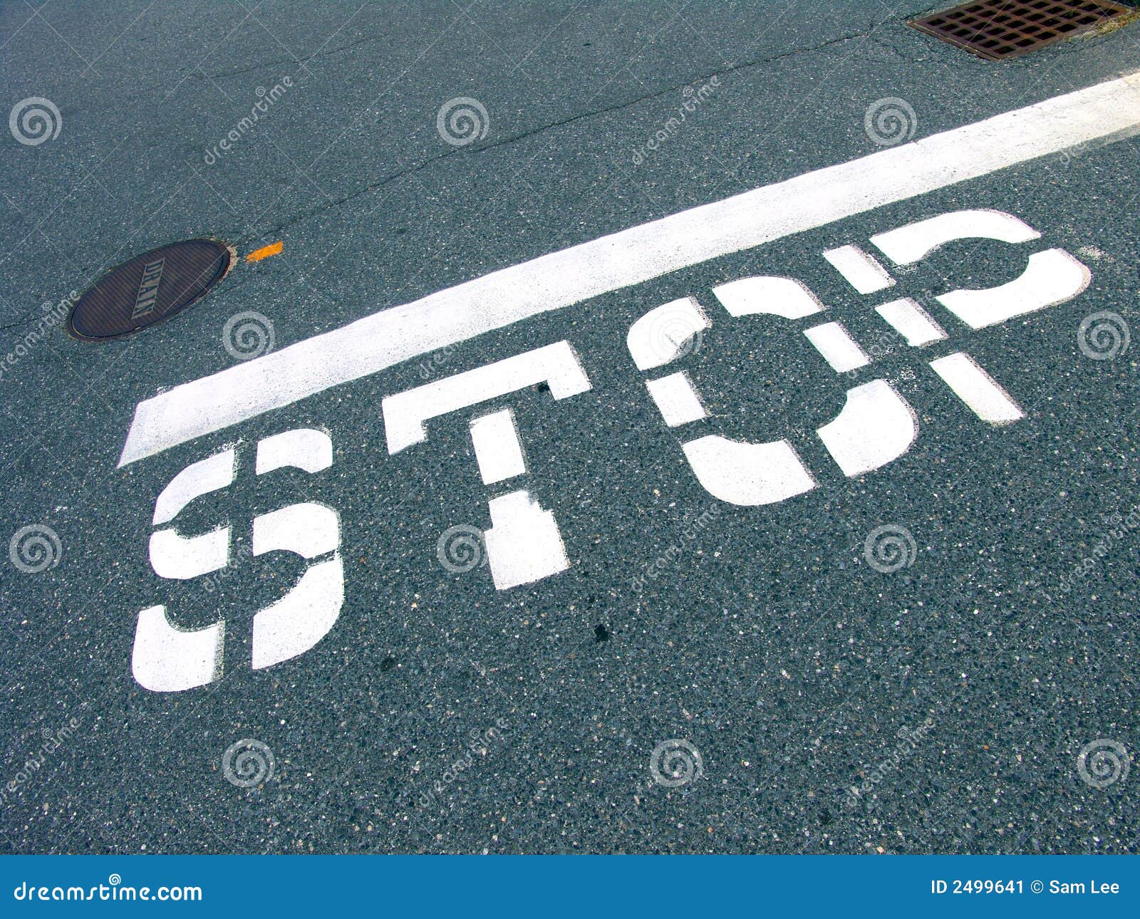 Traffic Stop Sign Japanese English, Japan Stock Photo | CartoonDealer ...