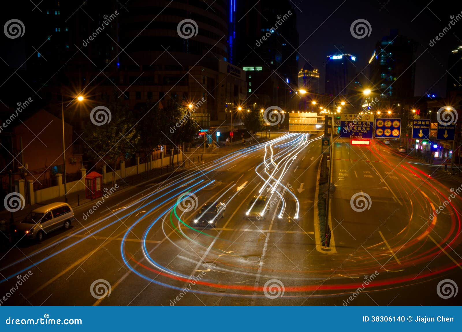 Traffic stream stock photo. Image of beautiful, green - 38306140