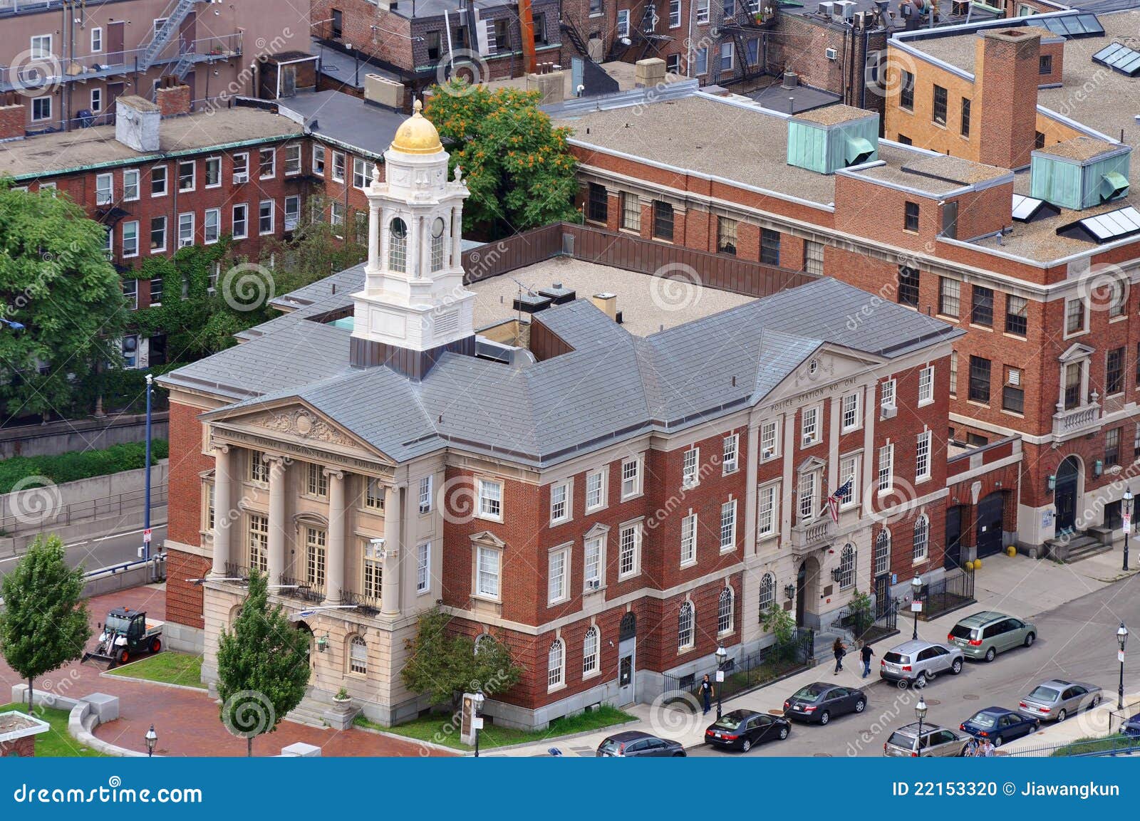 Traffic Tunnel Administration Building, Boston Editorial Image - Image ...
