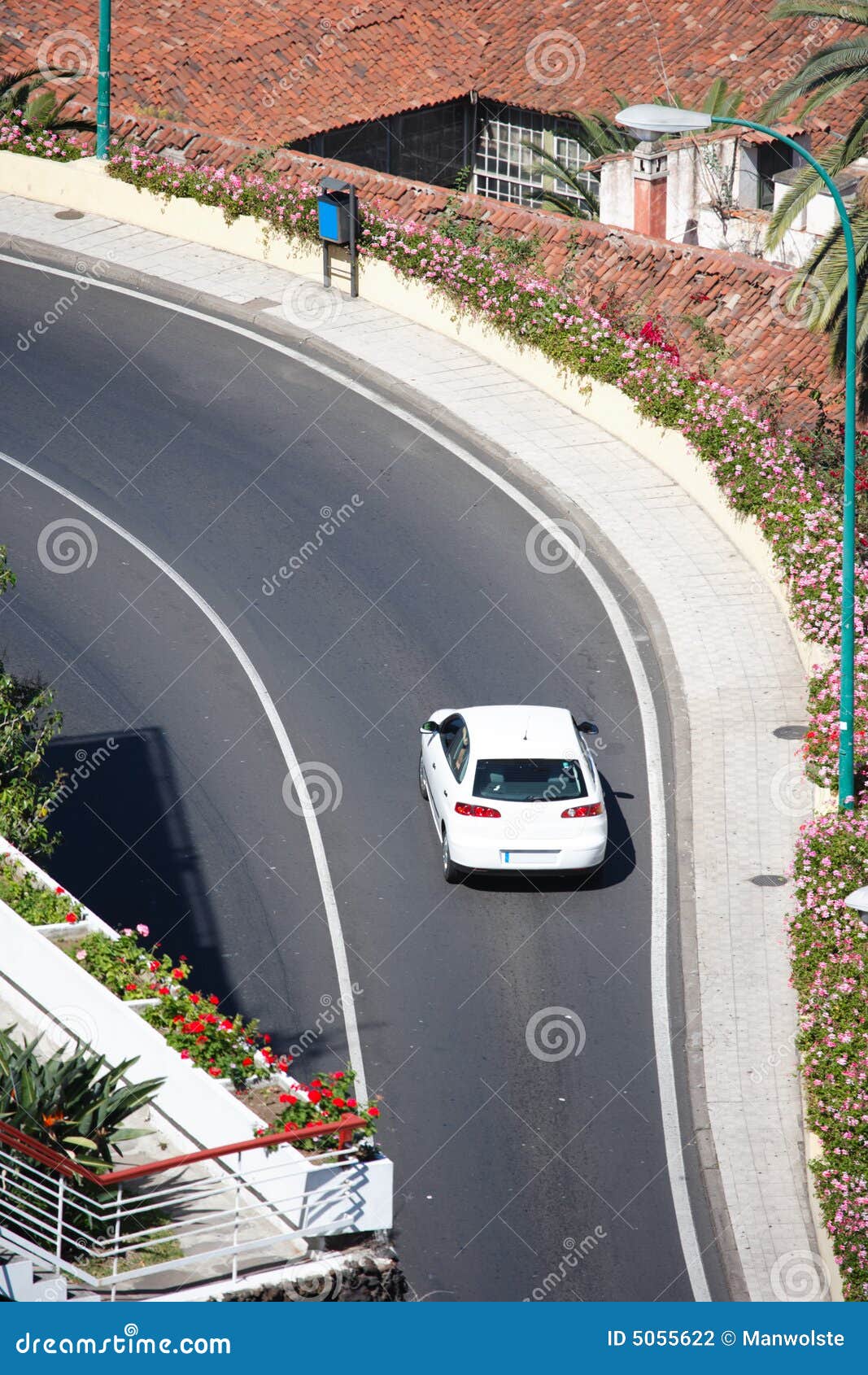 Traffic uphill stock photo. Image of europe, lane, uphill - 5055622