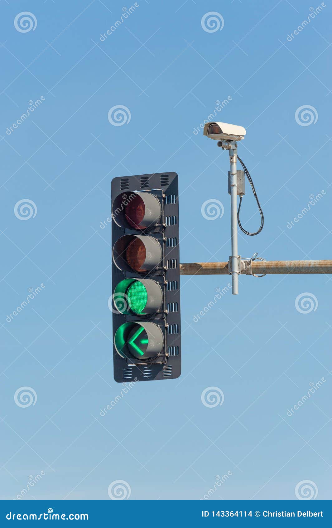 Traffic video cctv camera stock photo. Image of control - 143364114