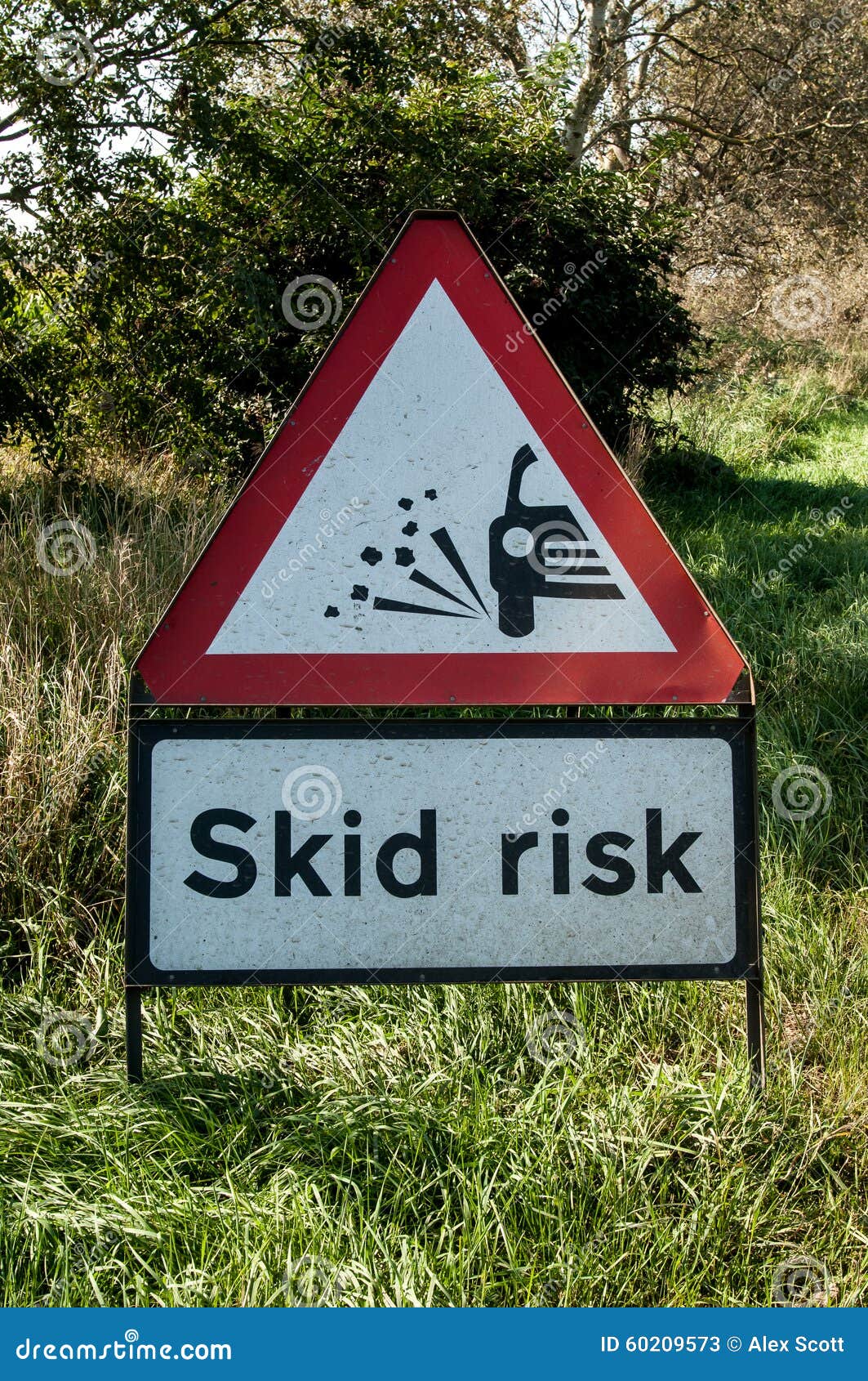 Traffic warning sign stock image. Image of warning, environment - 60209573