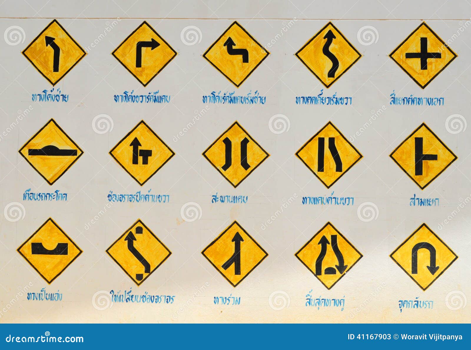 Warning Signs Driving