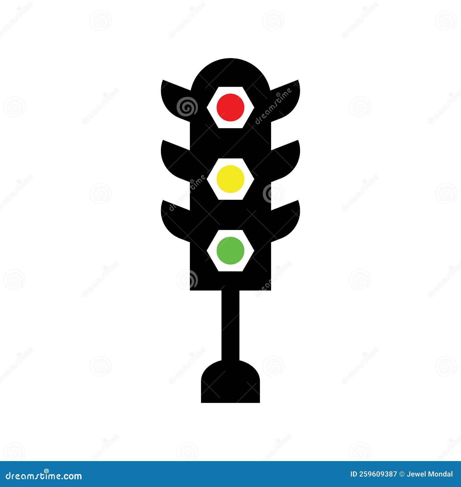 Traffic, Web Traffic, Road Light Icon. Editable Vector Graphics Stock ...