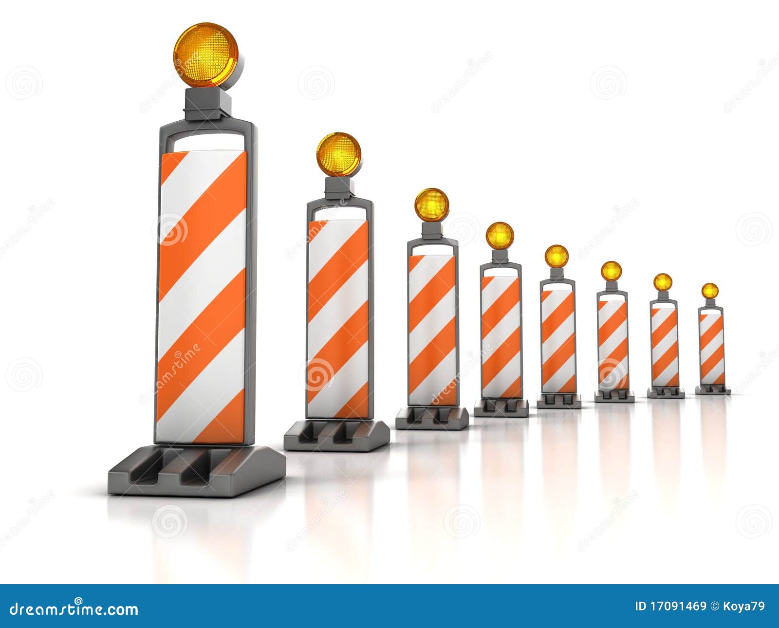 Traffic works stock illustration. Illustration of sign - 17091469