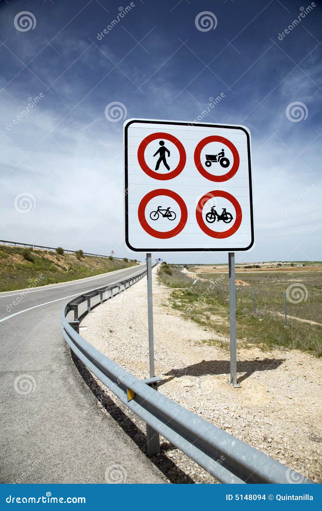 Trafiquez Le Signe De Limite Photo stock - Image du conseil, danger ...