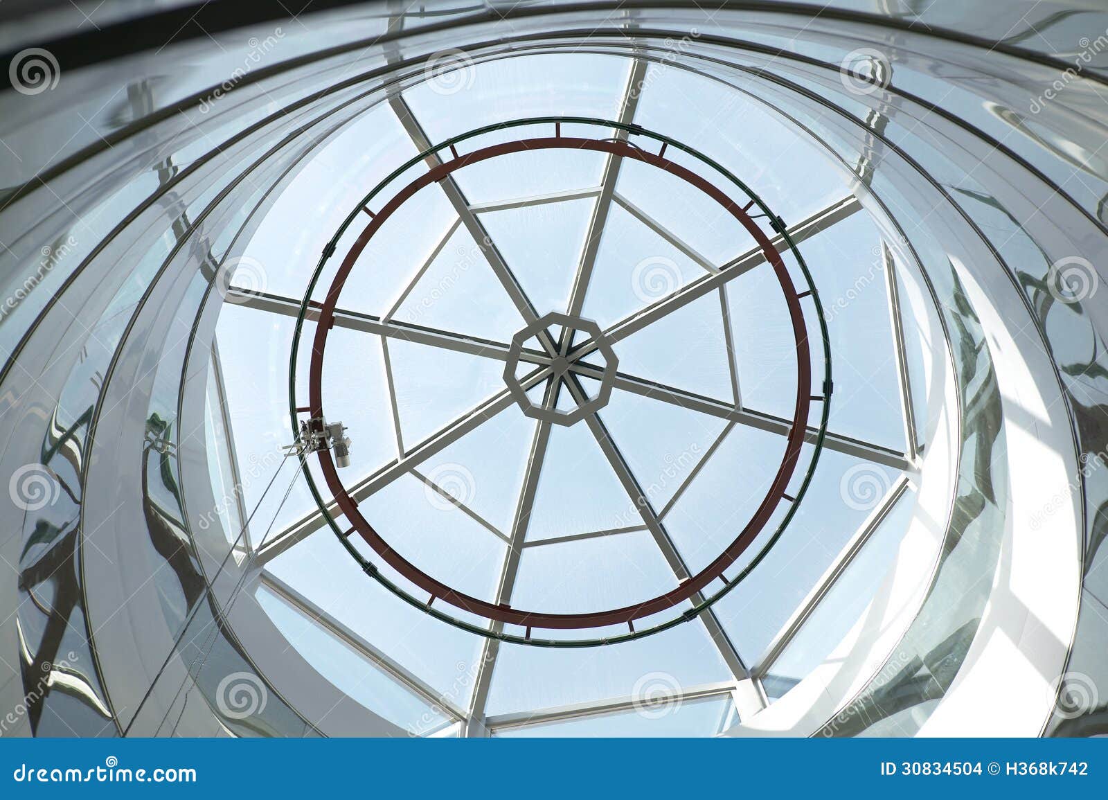 Tragaluz foto de archivo. Imagen de claraboya, construido - 30834504