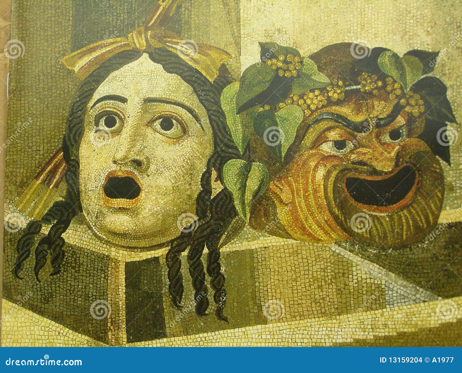 Tragedia Y Comedia Imagenes de archivo - Imagen: 13159204