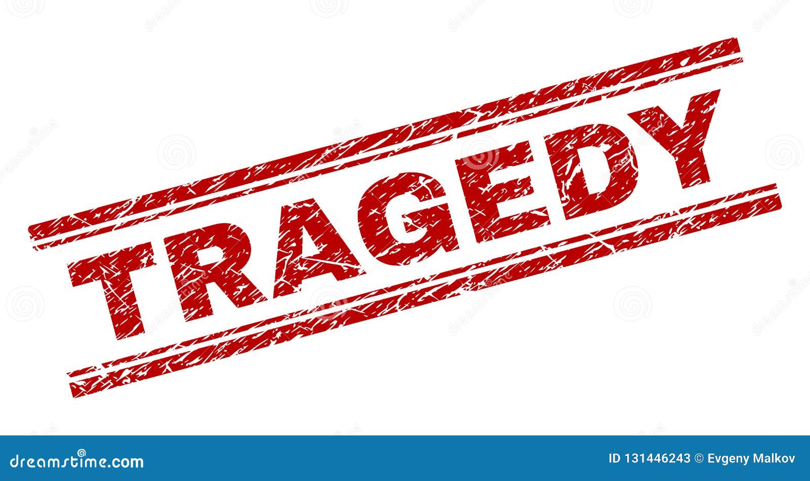 Grunge Textured TRAGEDY Stamp Seal Stock Vector - Illustration of ...