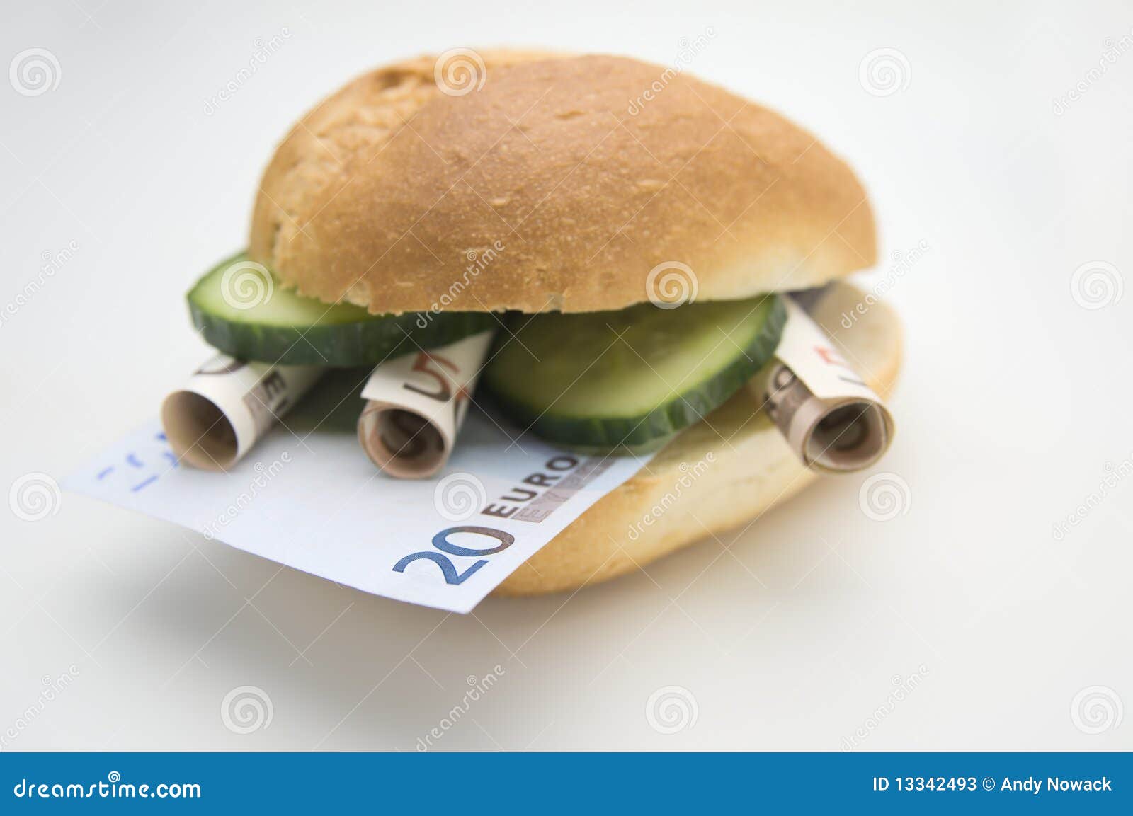 Trague el dinero imagen de archivo. Imagen de dieta, alimento - 13342493