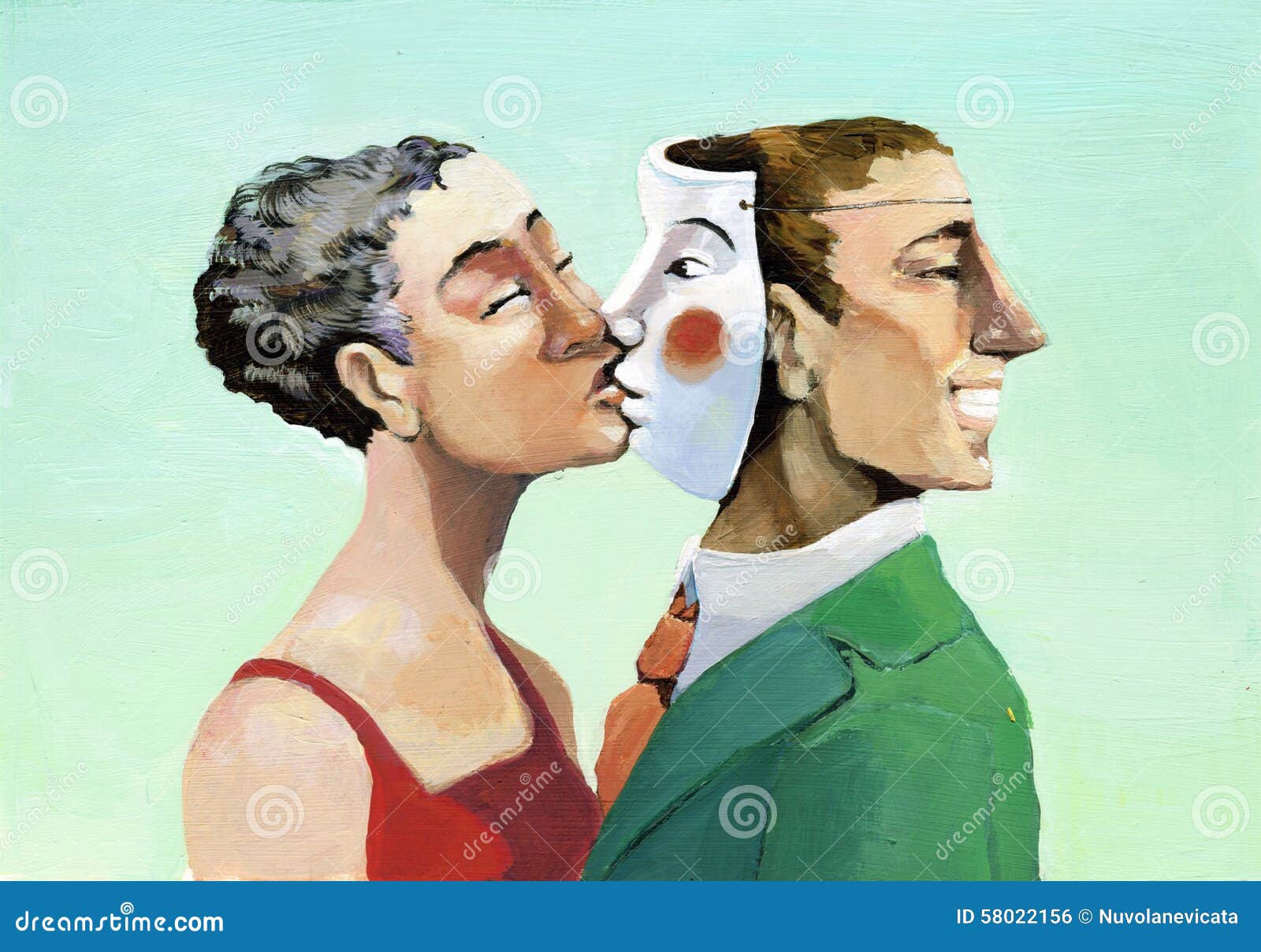 Trahison illustration stock. Illustration du john, concept - 58022156