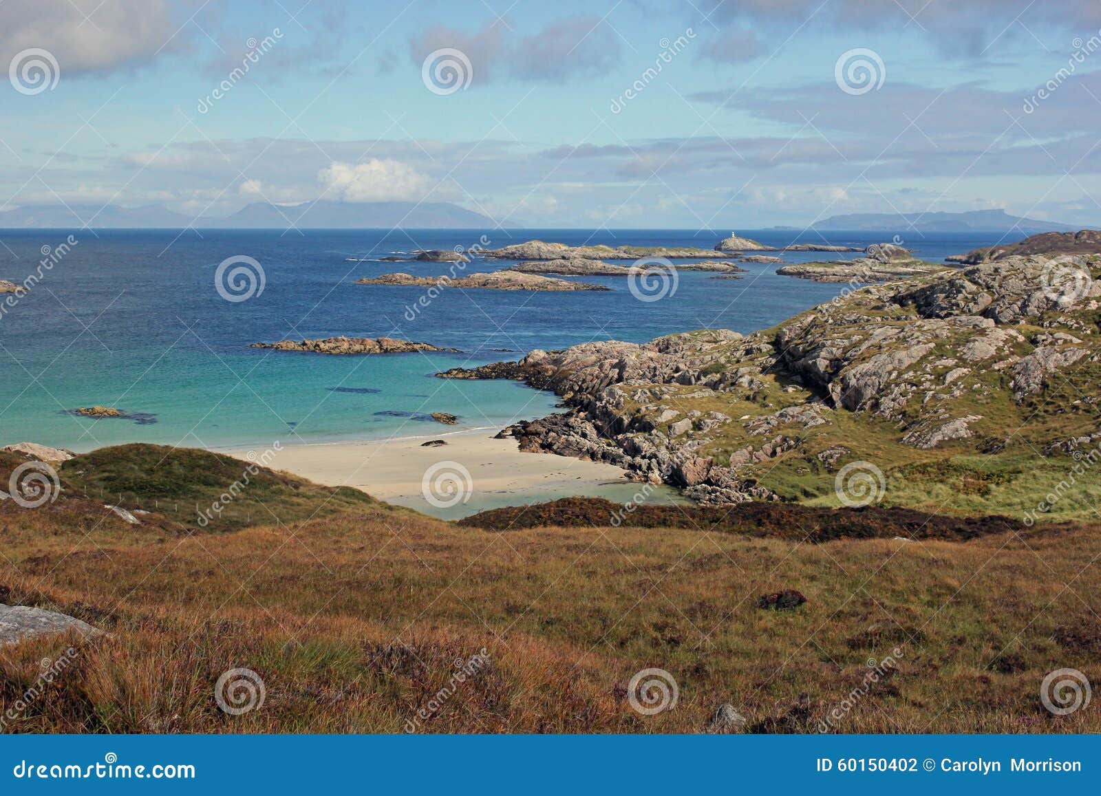 Traigh Tuath, Isle of Coll stock photo. Image of eigg - 60150402