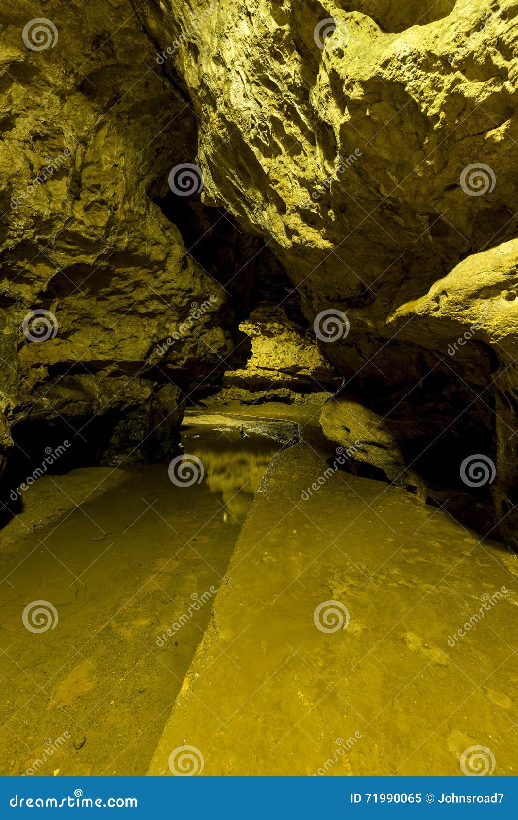 Trail Inside Cave stock image. Image of path, ancient - 71990065